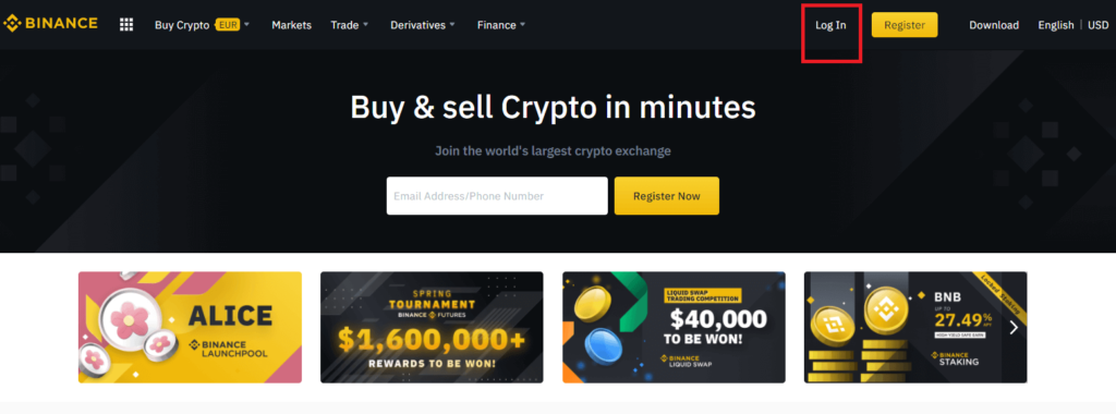 Step By Step Process on How to Create a Binance Account - Signup.ng